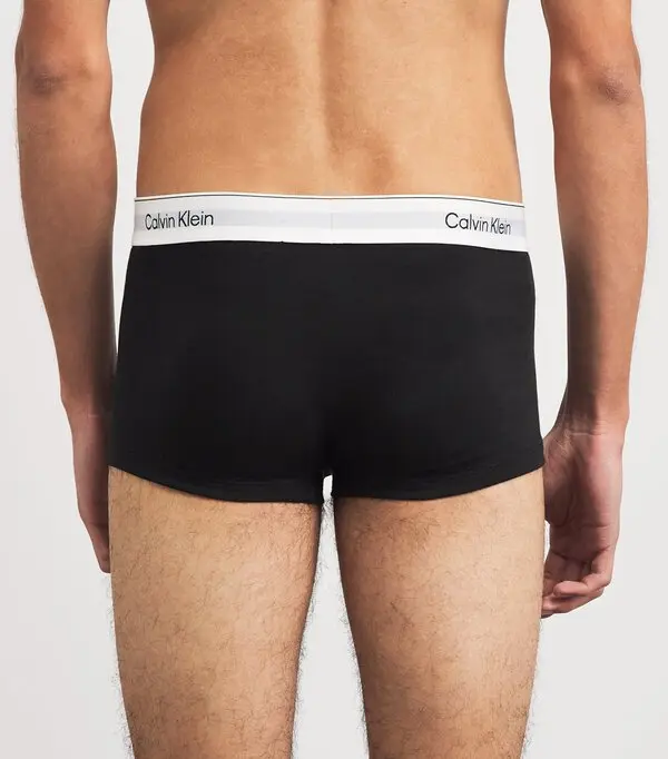 Calvin Klein Stretch-cotton Low Rise Icon Boxer Briefs