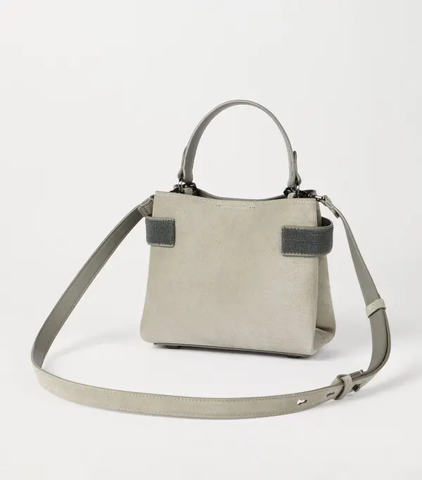 Brunello Cucinelli Small Essence Top-handle Bag - Brown