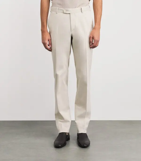 Brioni Wool Tailored Trousers