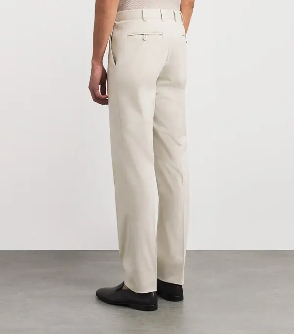 Brioni Wool Tailored Trousers