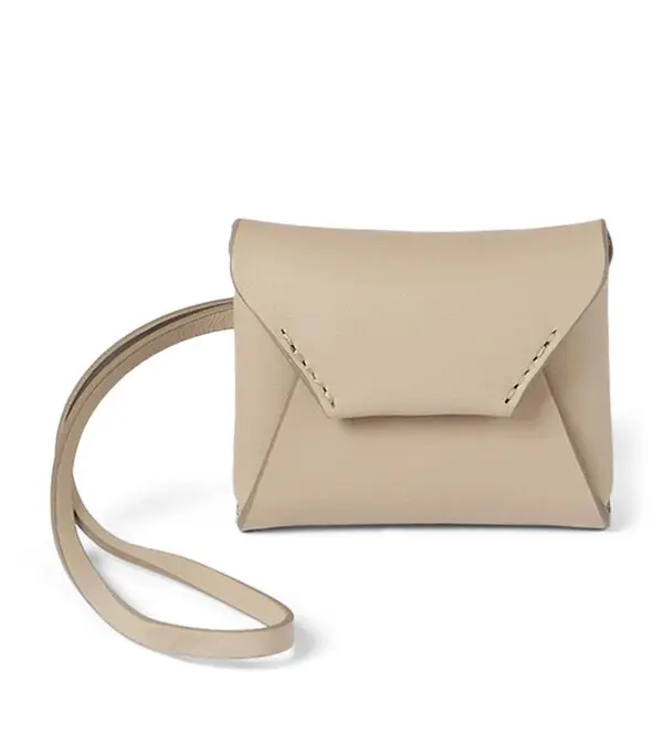 Brunello Cucinelli Leather Envelope Bag Charm