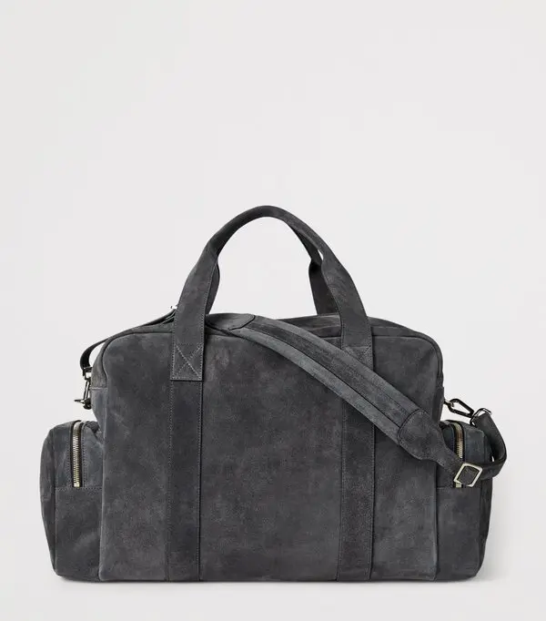 Brunello Cucinelli Suede Leisure Bag