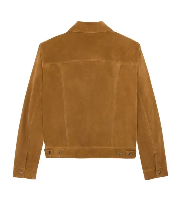 Saint Laurent Suede Twin-pocket Jacket