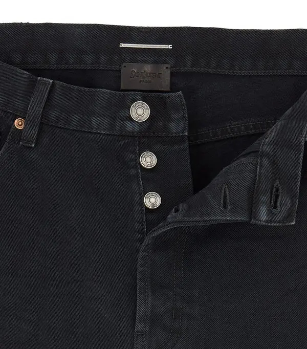 Saint Laurent Tapered Denim Jeans