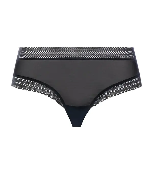 Hanro Orea Midi Briefs - Black