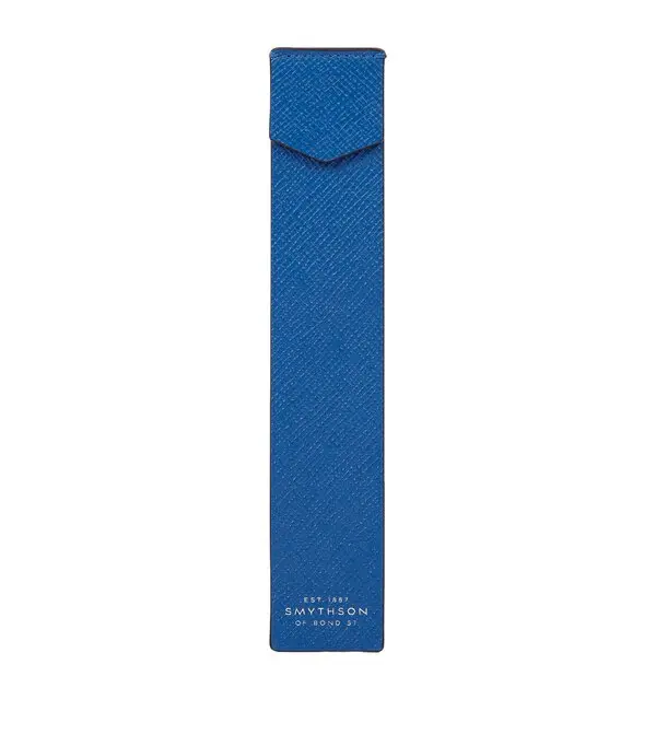 Smythson Panama Leather Bookmark