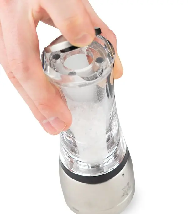PEUGEOT Stainless Steel Daman Salt Mill - Black