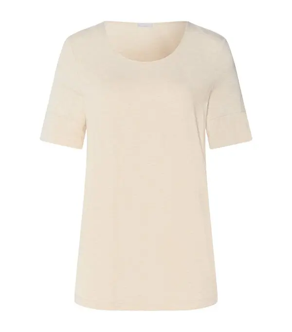 Hanro Natural Elegance T-shirt - Beige