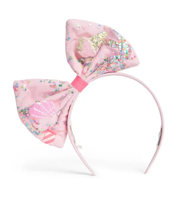 BILLIEBLUSH Bow Headband - Pink