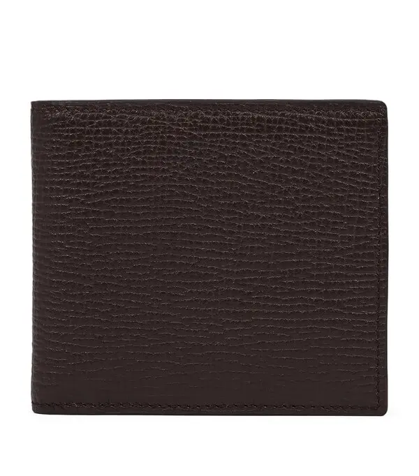 Smythson Calfskin Ludlow Bifold Wallet - Brown