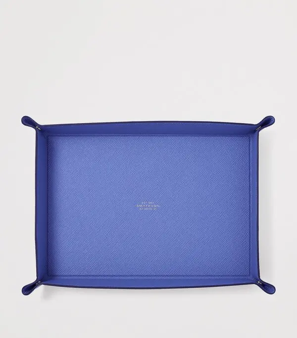 Smythson Large Panama Rectangular Trinket Tray