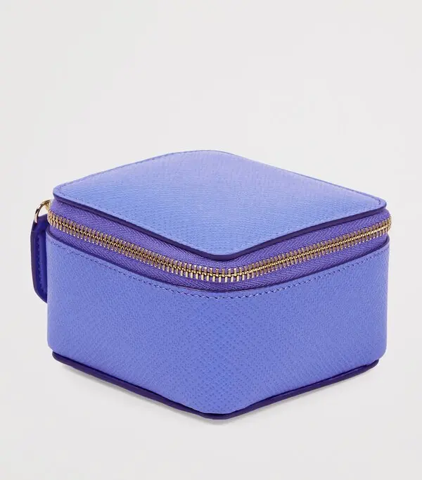 Smythson Medium Calfskin Panama Trinket Case