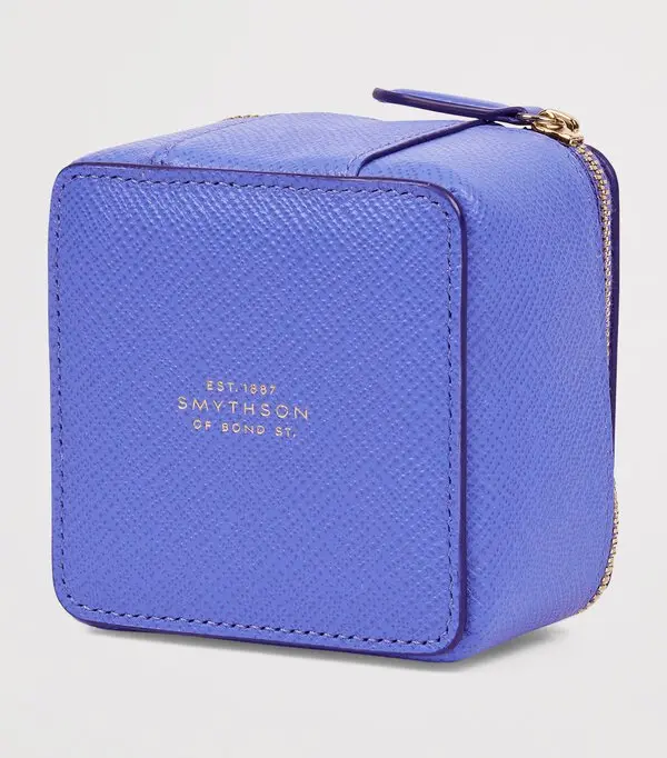 Smythson Medium Calfskin Panama Trinket Case