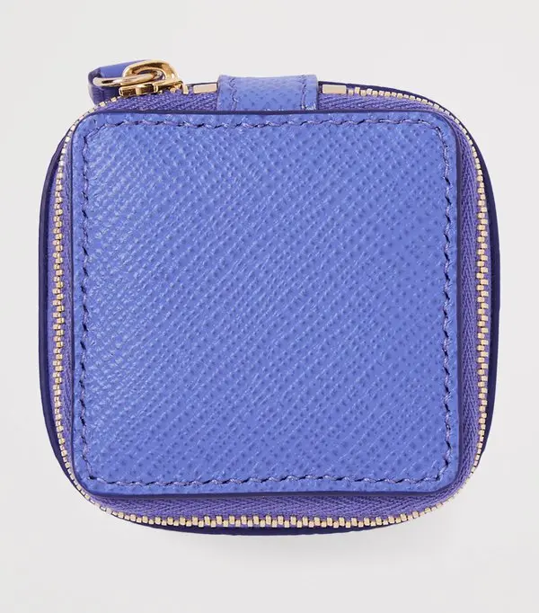 Smythson Small Panama Leather Trinket Case