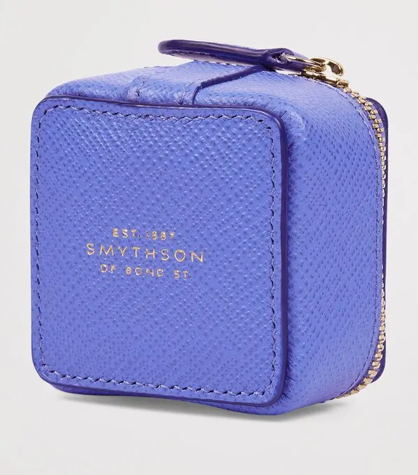 Smythson Small Panama Leather Trinket Case