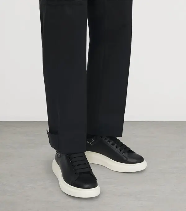 Alexander McQueen Leather Oversized Sneakers