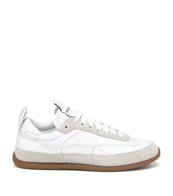 Alexander McQueen Leather Ec1 Sneakers - White