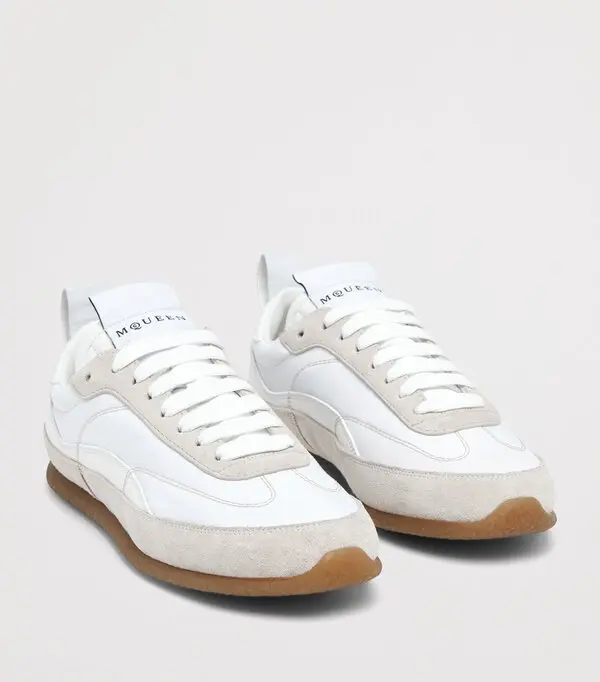 Alexander McQueen Leather Ec1 Sneakers
