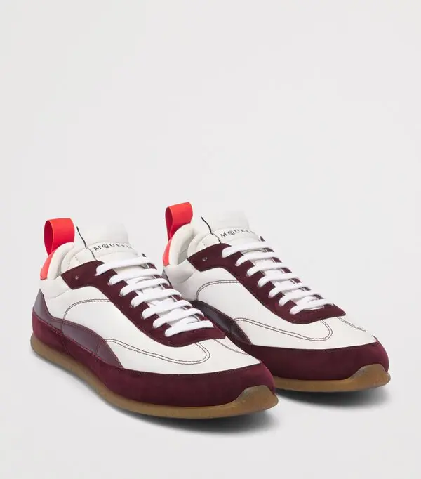 Alexander McQueen Leather Ec1 Sneakers