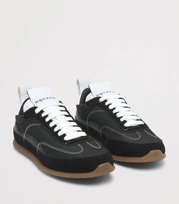 Alexander McQueen Leather Ec1 Sneakers