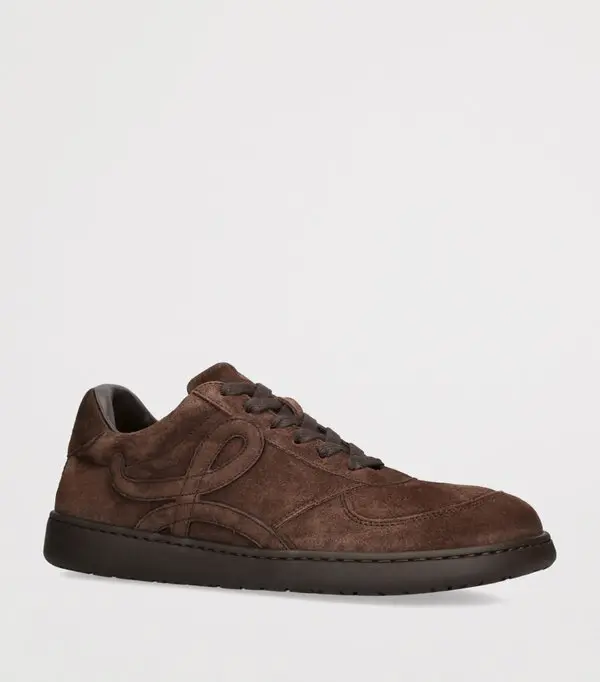 Loewe Suede Jambo Sneakers - Brown