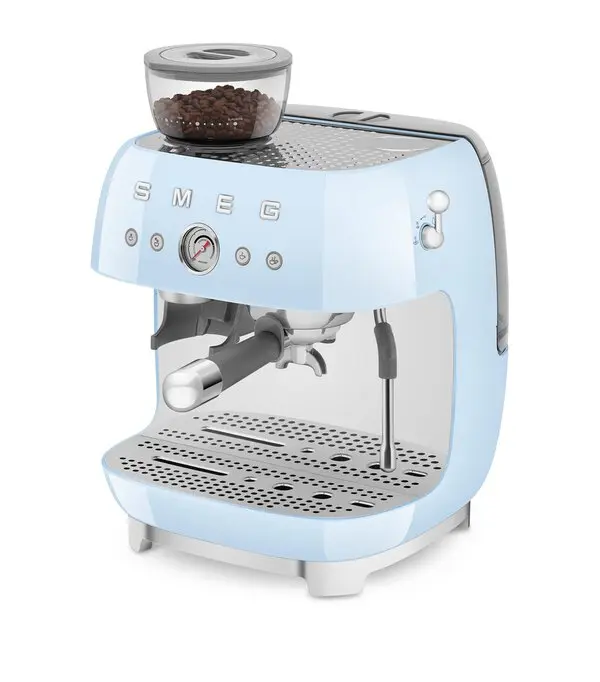 SMEG Egf03pbuk Espresso Coffee Machine With Grinder