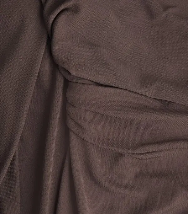 RETORI Jersey Draped Maxi Dress