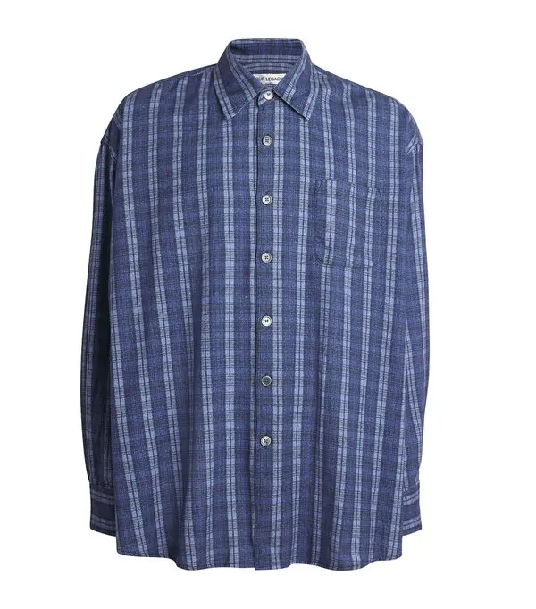 Our Legacy Borrowed Shirt - Blue