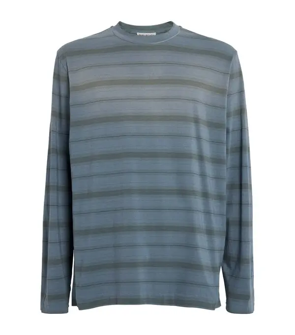 Our Legacy Cotton Long-sleeve Stripe T-shirt - Blue