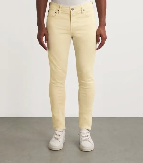 Citizens Of Humanity London Tapered Slim Jeans - Beige