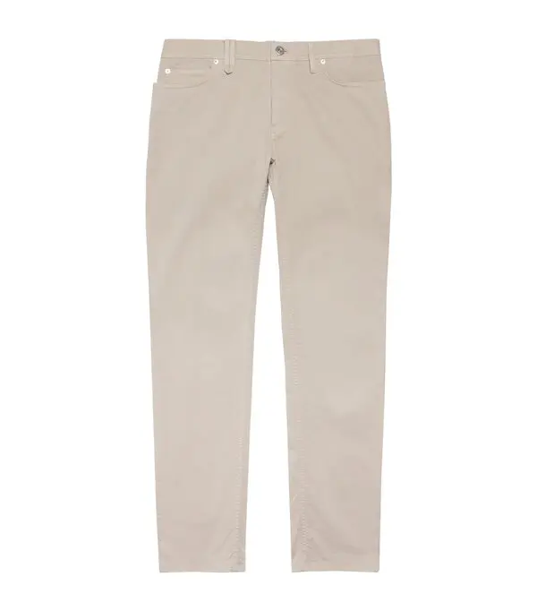 Brioni Stretch-cotton Chinos - Green