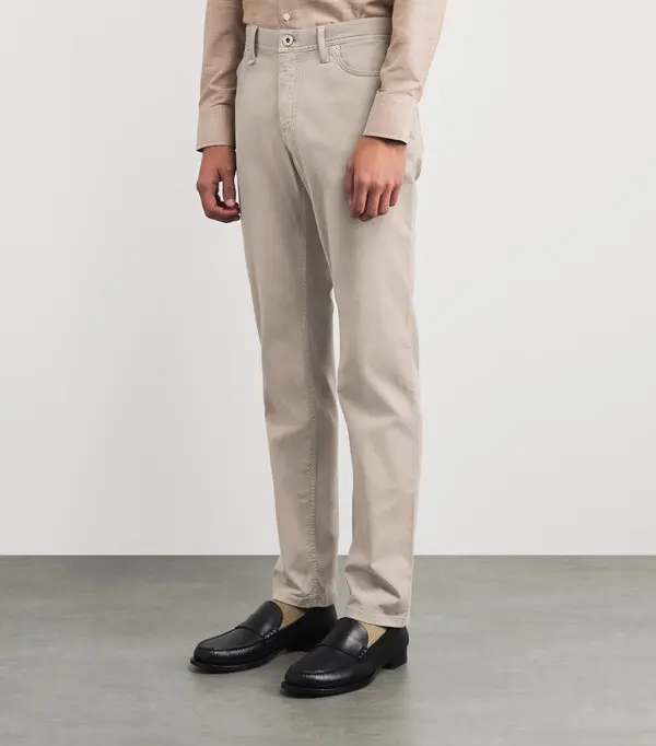 Brioni Stretch-cotton Chinos