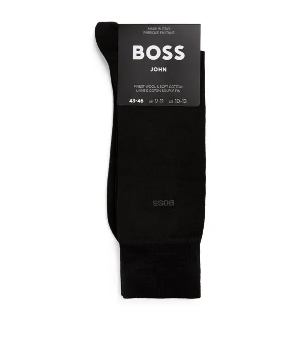 BOSS John Logo Socks - Black