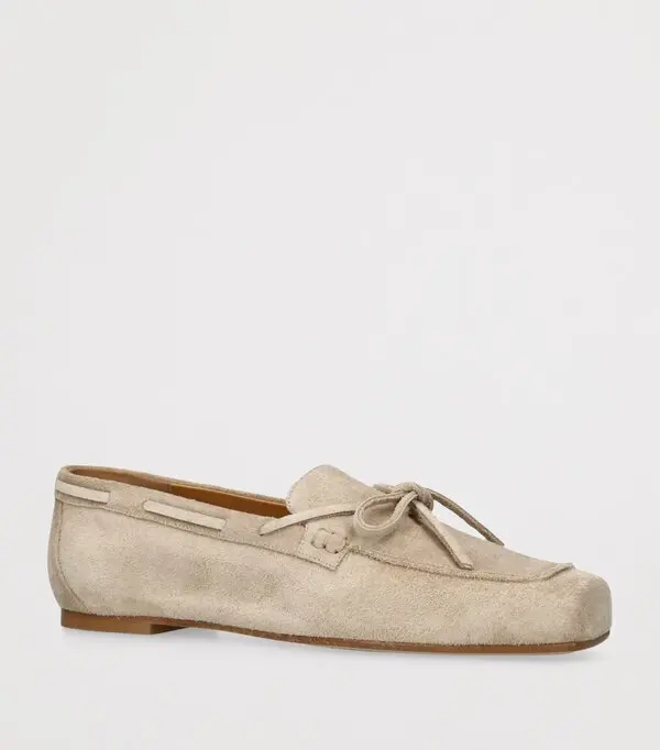 AeydĒ Suede Jaspar Loafers