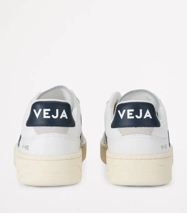 VEJA Leather V-90 Sneakers - White