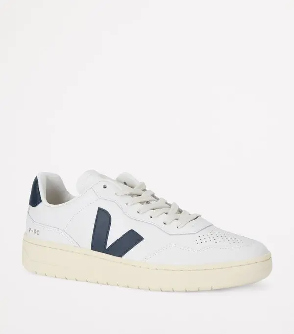 VEJA Leather V-90 Sneakers - White