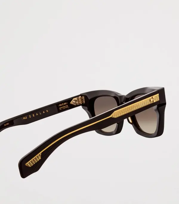 JACQUES MARIE MAGE Dealan Cat Eye Sunglasses - Gold