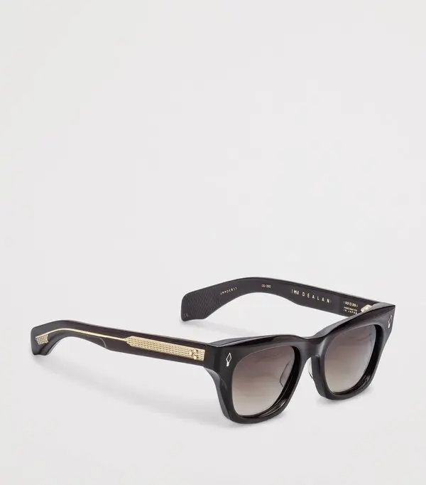 JACQUES MARIE MAGE Dealan Cat Eye Sunglasses - Gold