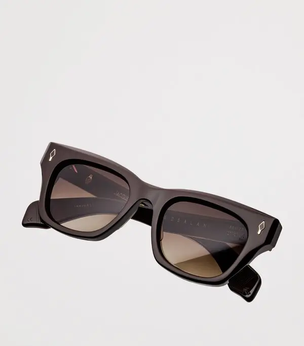 JACQUES MARIE MAGE Dealan Cat Eye Sunglasses - Gold