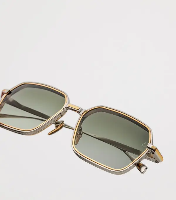 JACQUES MARIE MAGE Titanium Admiral Sunglasses