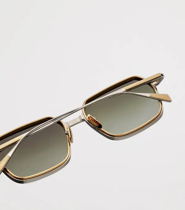 JACQUES MARIE MAGE Titanium Admiral Sunglasses