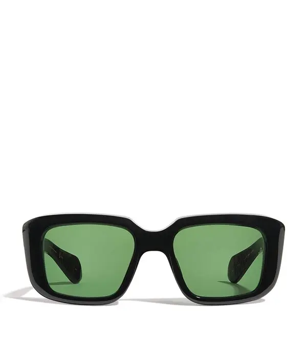 JACQUES MARIE MAGE Acetate Standiford Sunglasses - Black