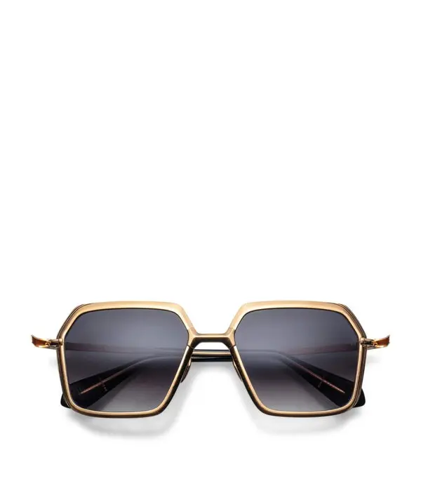 JACQUES MARIE MAGE Acetate Ugo Sunglasses - Black