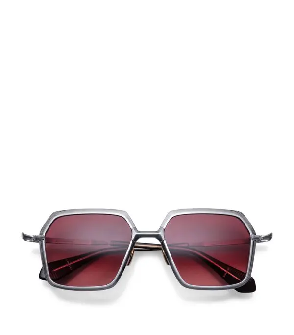 JACQUES MARIE MAGE Acetate Ugo Sunglasses - Silver