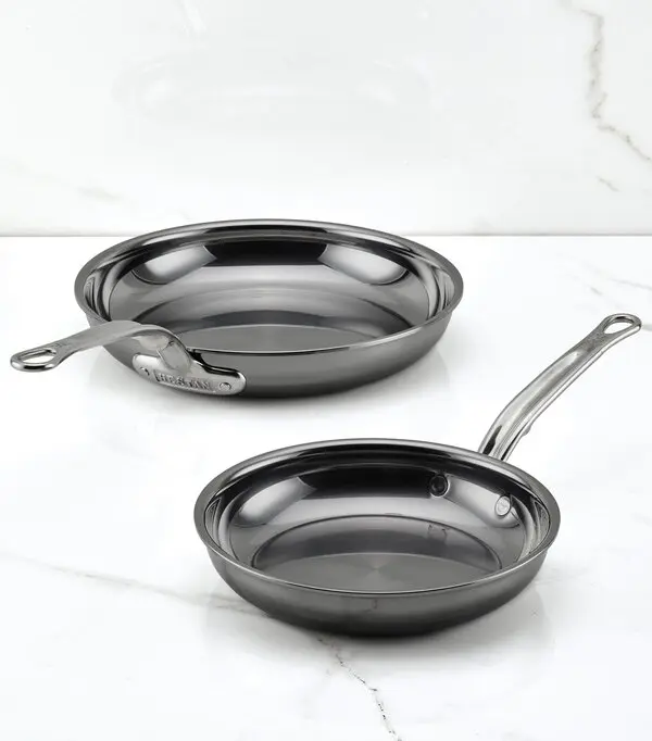 HESTAN Set Of 2 Nanobond Skillets