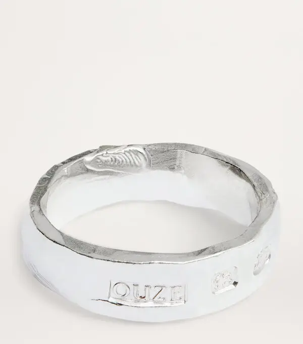 THE OUZE Sterling Hallmark Ring