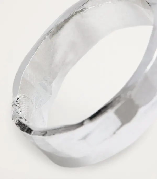 THE OUZE Sterling Hallmark Ring
