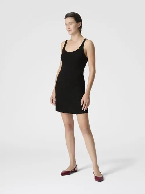 Missoni Stretch Mini Skirt In Cotton And Viscose Chevron - Black