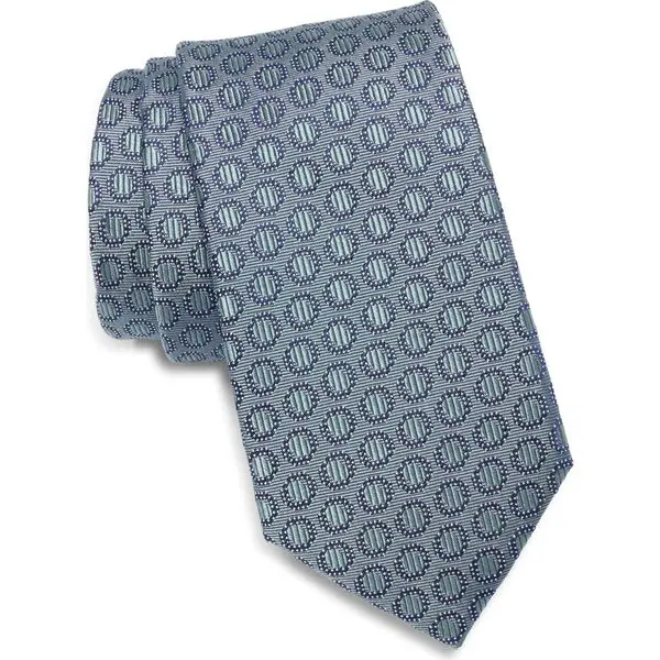 Nordstrom Kayden Neat Silk Neck Tie - Sage
