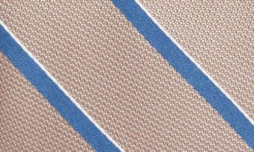 Nordstrom Laren Stripe Silk Tie - Blue